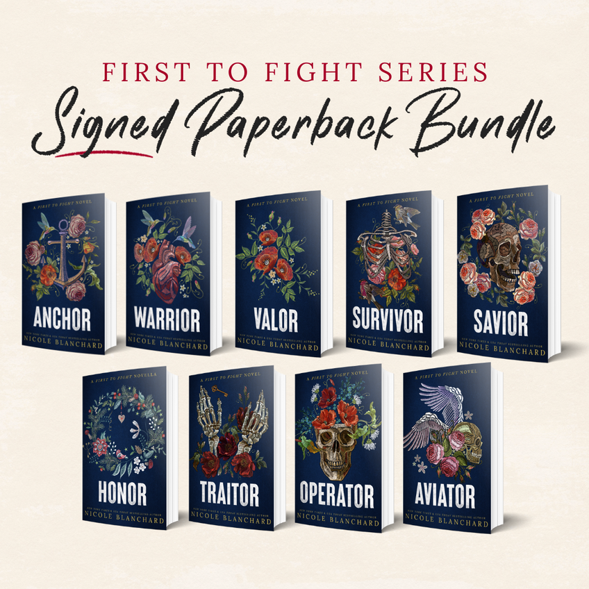 First to Fight Series Signed Discreet Paperback Bundle – Author Nicole ...